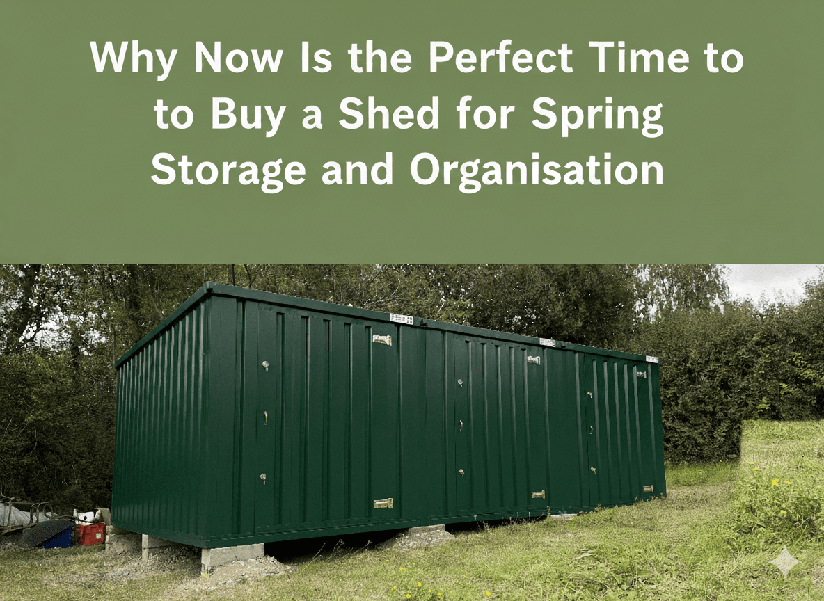Why Now Is the Best Time to Buy a Shed for Spring